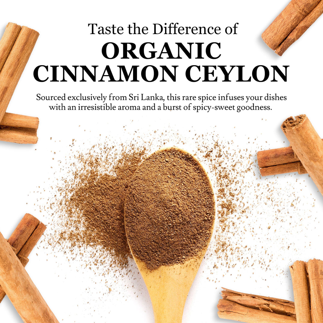Organic Cinnamon Ceylon Ground 25 LB Pack – Minerva spices