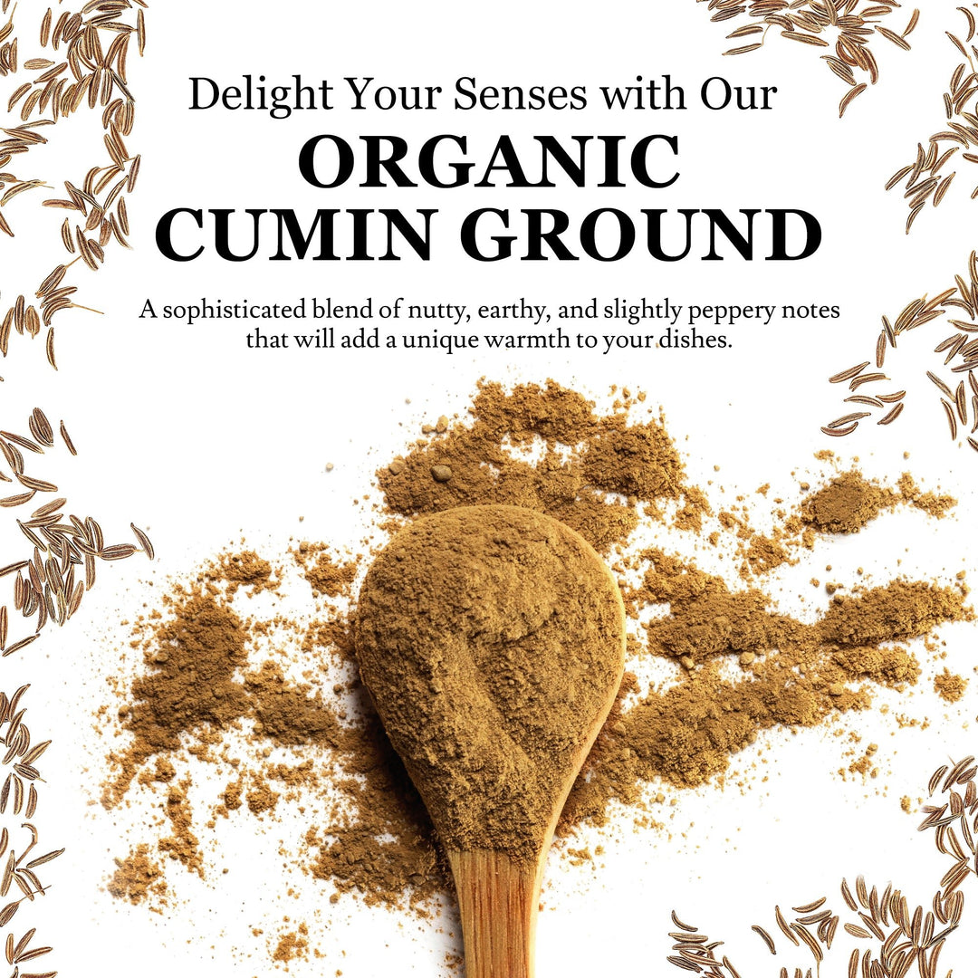 Organic Cumin Ground 4 Oz (120 grams) – Minerva spices